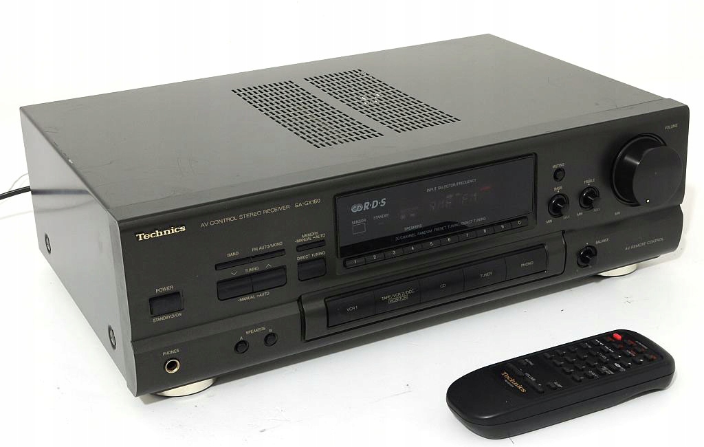 TECHNICS SA-GX180 FIRMOWY AMPLITUNER STEREO PILOT - 12956544596 - oficjalne archiwum Allegro