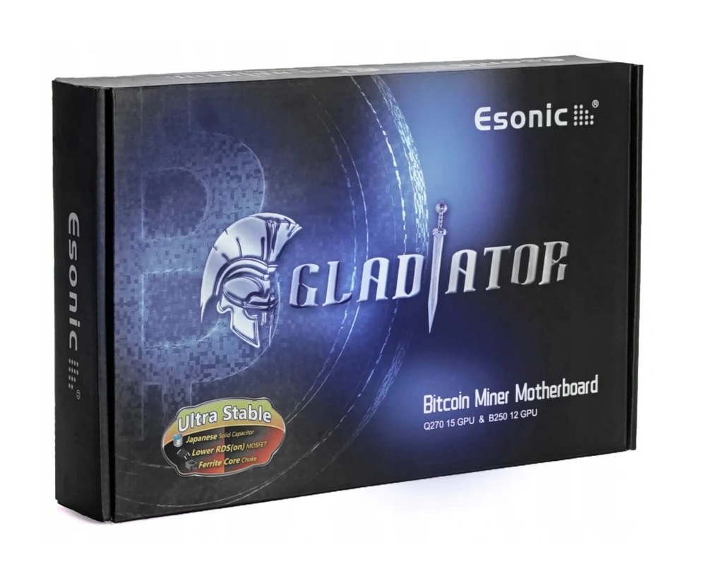 Płyta główna Esonic B250 BTC Gladiator na 12 GPU - 11787044444 ...