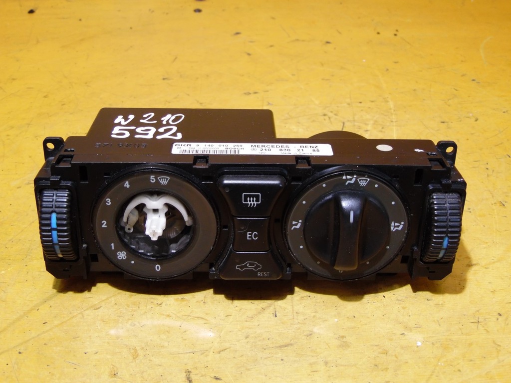 PANEL STEROWNIK NAWIEWU MERCEDES W210 2108302185 - 12982195726 ...