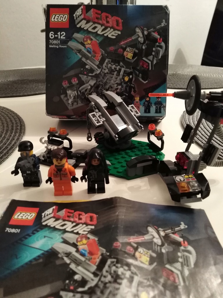 Lego 70801 The LEGO Movie Melting Room pokój do - 7864011337 ...