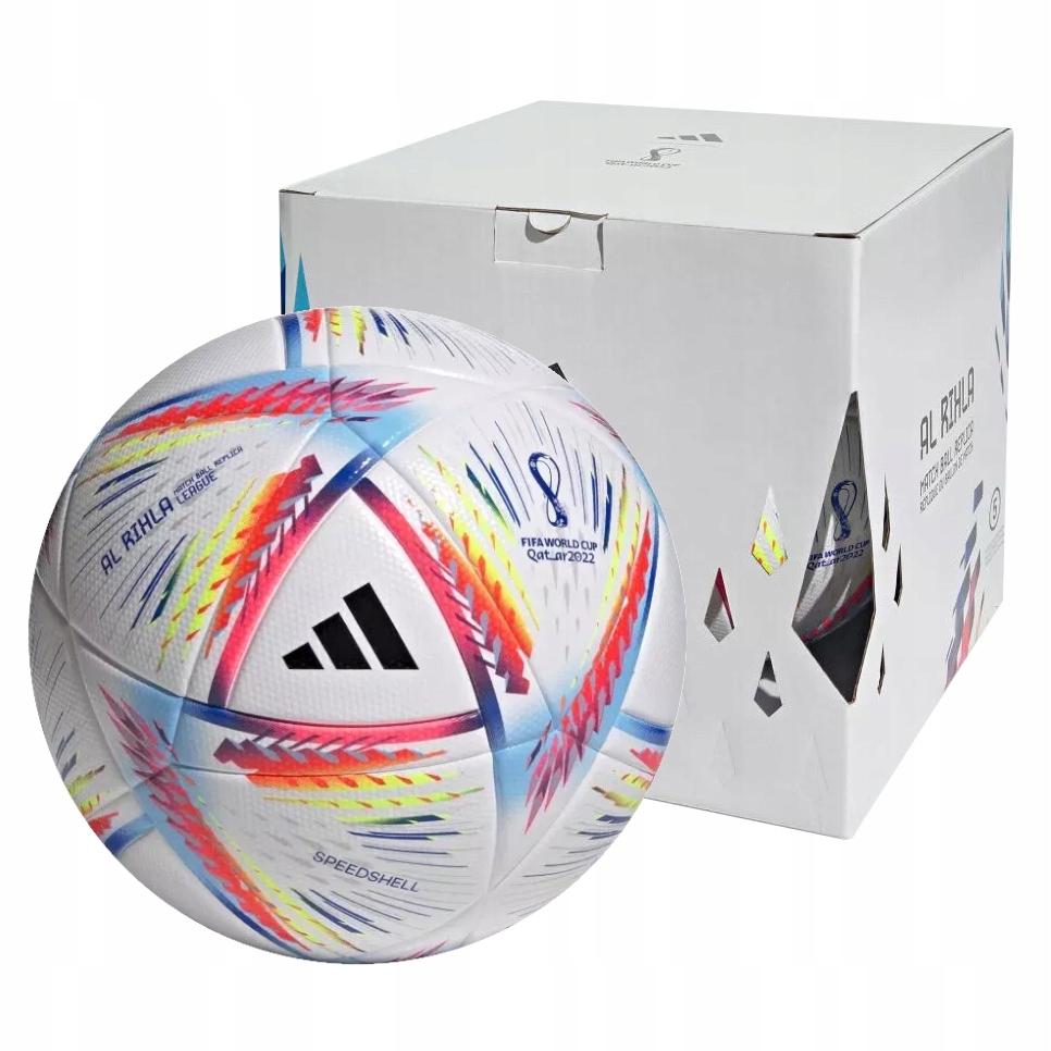 Piłka nożna ADIDAS Al Rihla League Box 5 Mundial - 12064308597 ...