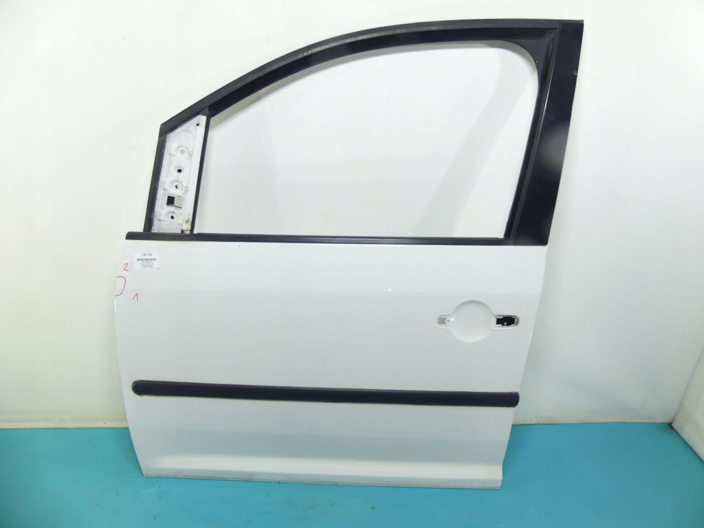 DRZWI PRZÓD LEWE VW CADDY III 2K 10-15 BIAŁY LB9A - 15455562963 ...