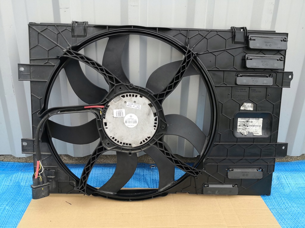 VW T5 LIFT 7E0 2.0 WENTYLATOR CHŁODNICY 600W 207C - 10888461541 ...