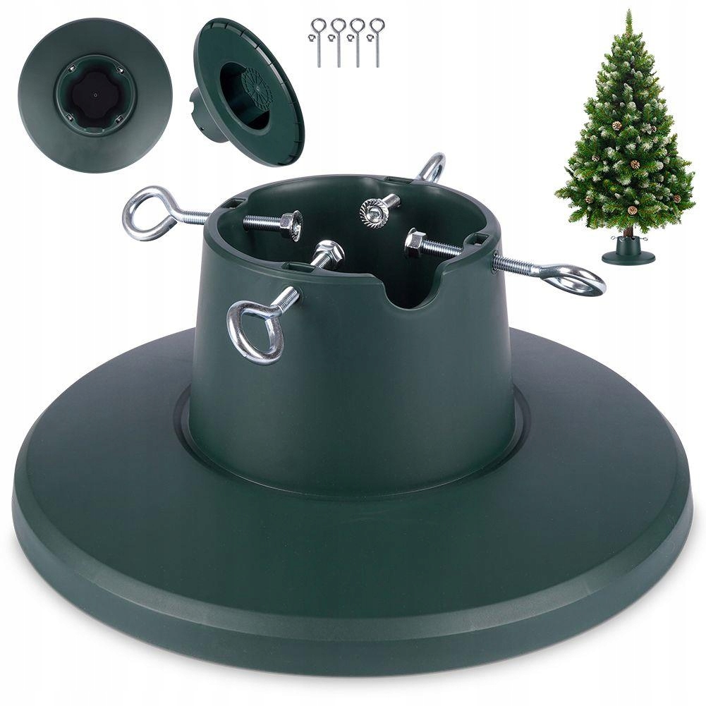 Stojak CHOINKOWY zielony podstawka choinka drzewko - 12934978505 ...