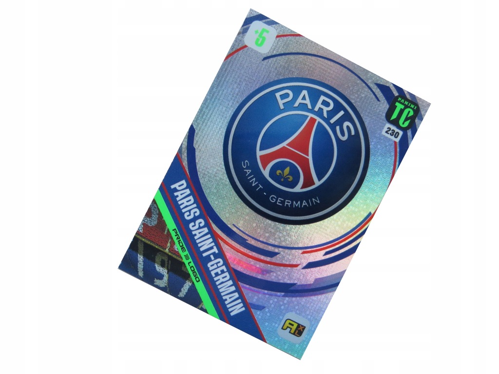 PANINI TOP CLASS KARTY PIŁKARSKIE PRIDE LOGO PSG 230 - 11969801013 ...