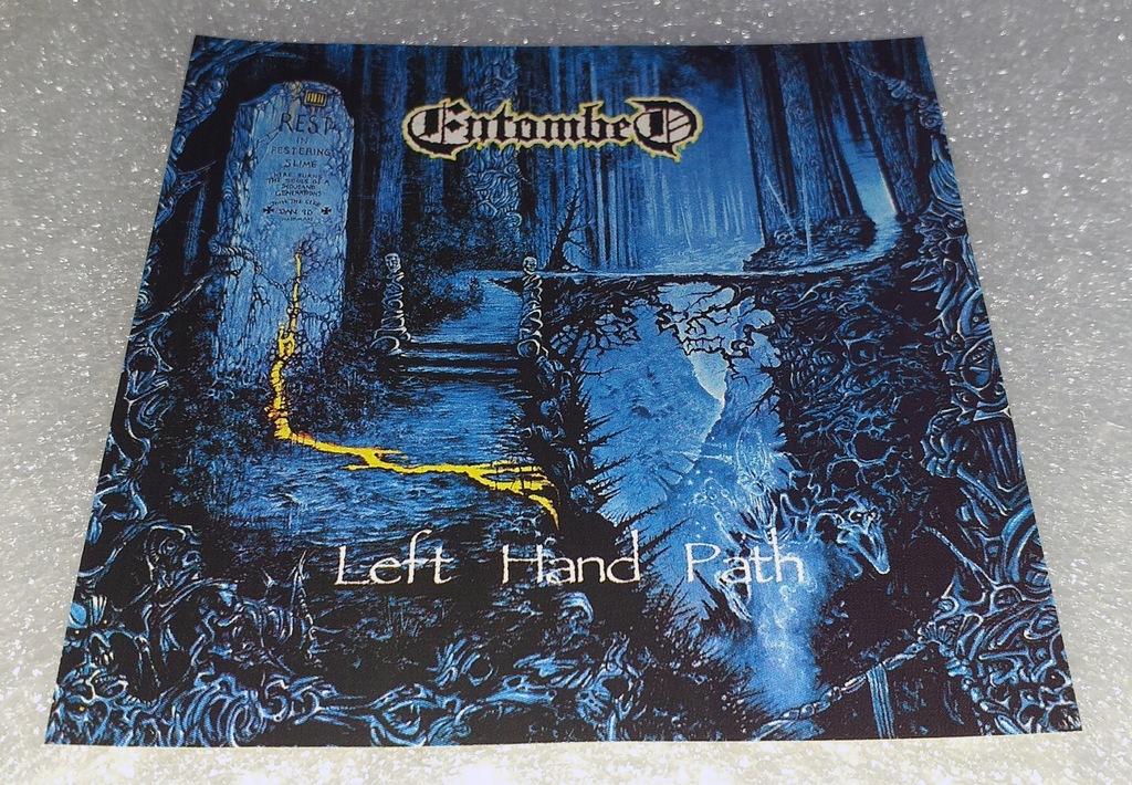 ENTOMBED - Left Hand Path (naklejka) - 9596894548 - oficjalne archiwum ...