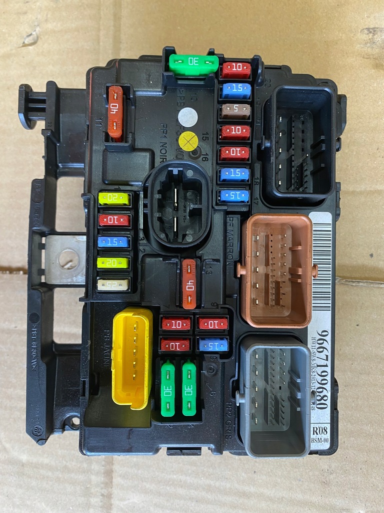 MODUL STEROWNIK BSM CITROEN PEUGEOT 9667199680 R08 - 11872120084 ...