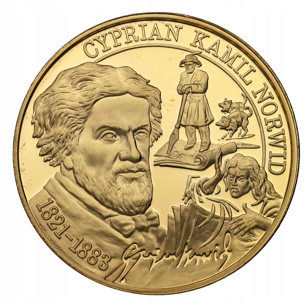 Cyprian Kamil Norwid - Wielcy Polacy (1-2) - 17526225952 - oficjalne archiwum Allegro