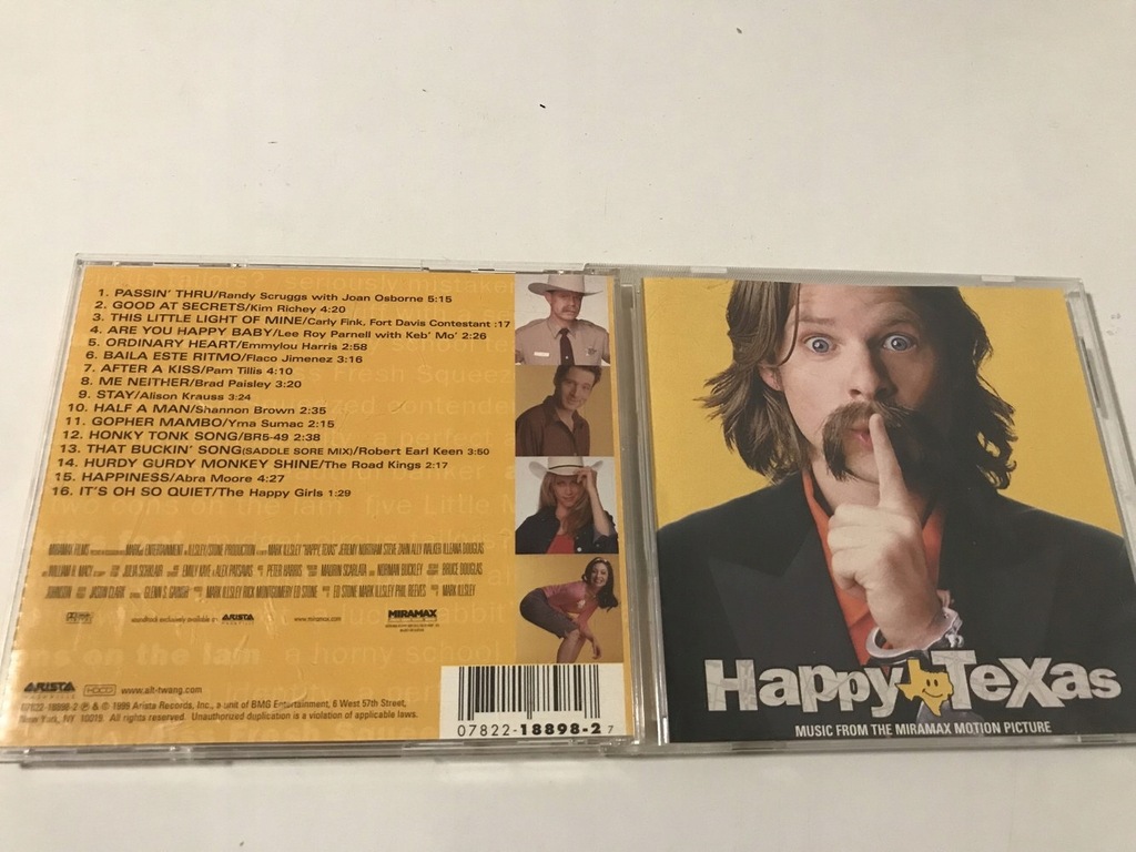 CD Happy Texas Alison Krauss Carly Fink STAN 5/6 - 13047964102 ...