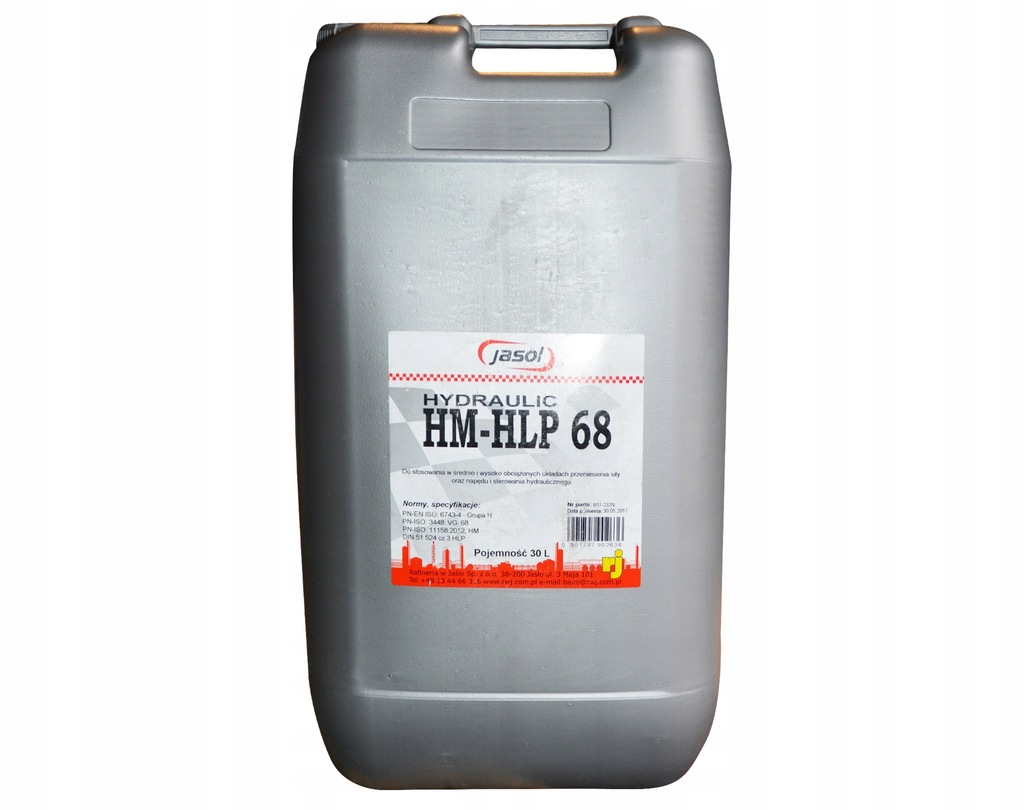 OLEJ HYDRAULICZNY HLP 68 30L JAK MOBIL DTE 26 - 8909359355 - oficjalne archiwum Allegro