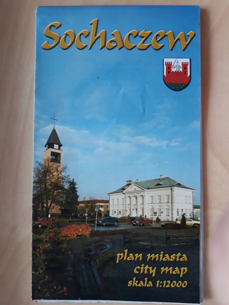 SOCHACZEW MAPA - 9565194501 - oficjalne archiwum Allegro
