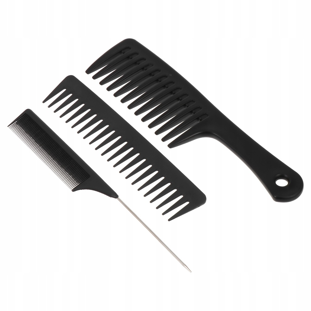 Hair Styling Comb 3 Sets Men Combs All Purpose Pcs - 13492020385 ...