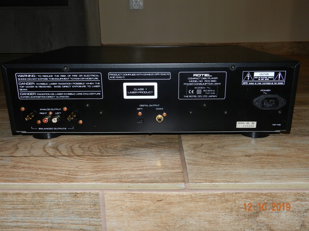 ROTEL RCD -990 Flagowy model. Super stan! - 8606399298 - oficjalne ...