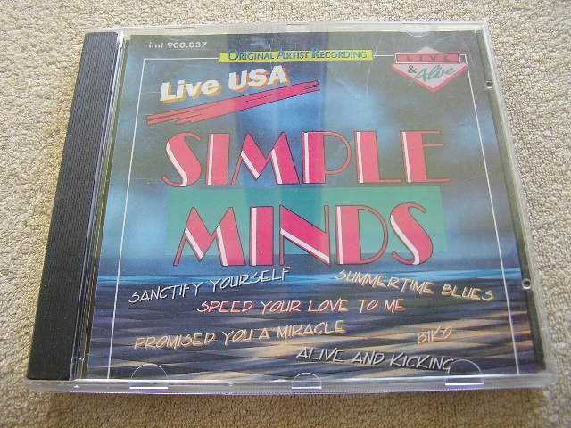 Simple Minds - Live USA (CD).V3 - 7546600274 - oficjalne archiwum Allegro