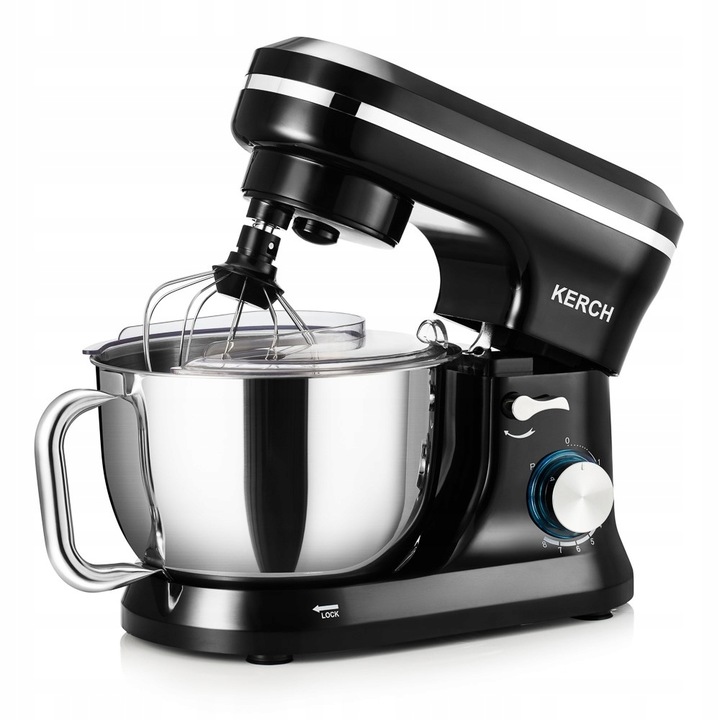 ROBOT KUCHENNY PLANETARNY KERCH FERRO 2300W CZARNY BLACK 4,5 L ...