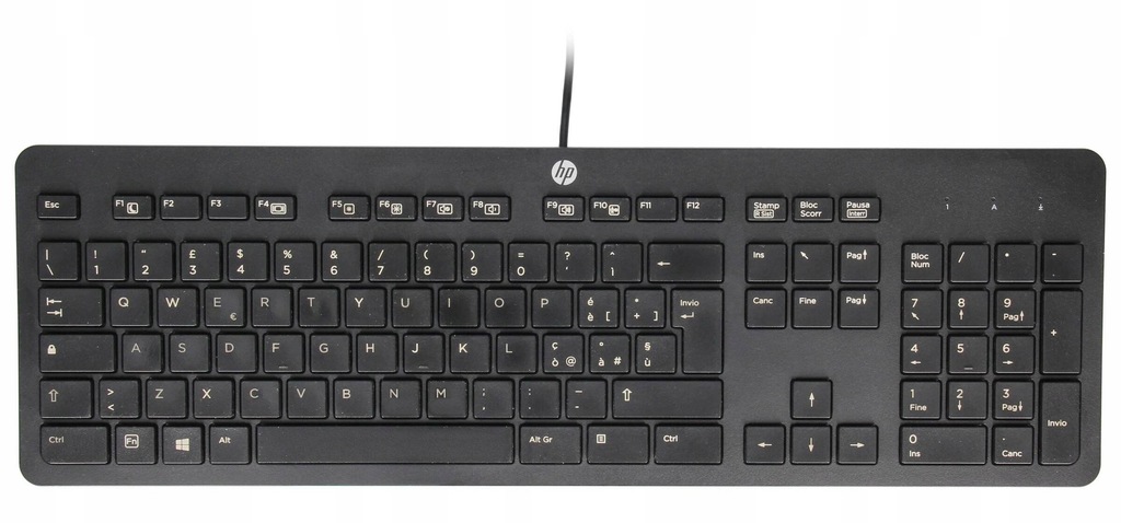 Oryginalna Klawiatura HP KBAR211 Przewodowa Czarna - 10982879935 ...