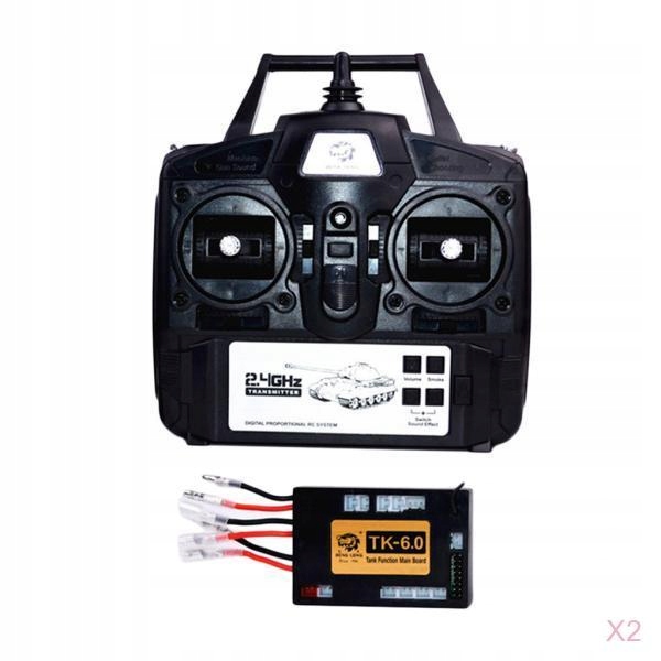 1/16 RC 6.0 Function Mainboard And 2.4G Transmitter Remote Control ...