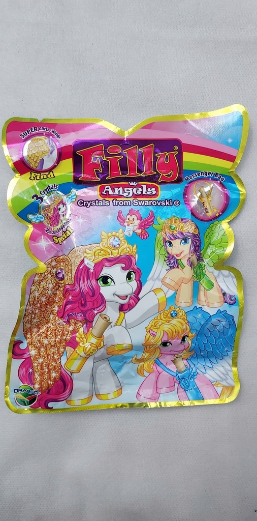 FILLY ANGELS kucyki z kryształkami SWAROVSKIEGO - 12463373735 ...