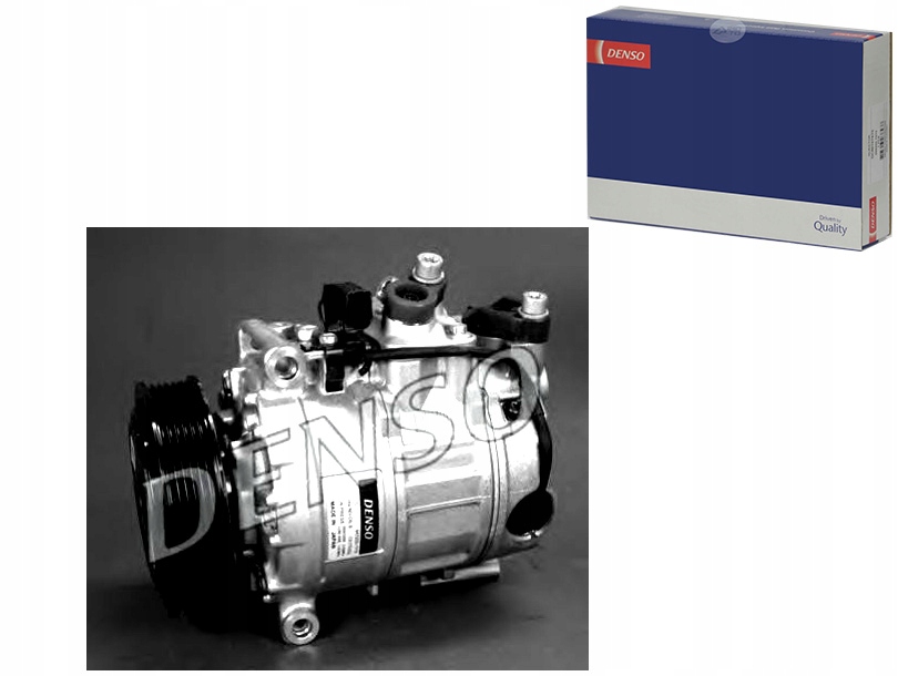 SPRĘŻARKA KOMPRESOR KLIMATYZACJI DENSO 4E0260805AC - 12559936354 ...