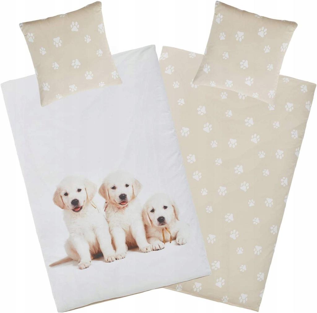 POŚCIEL 135x200 cm BEWEŁNA 100% PIESKI DWUSTRONNA - 13497051615 - oficjalne archiwum Allegro