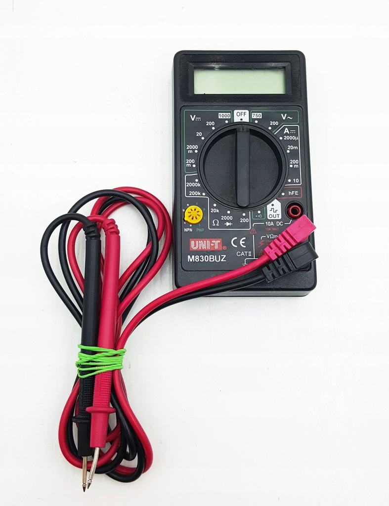 Miernik uniwersalny Uni-T M-830 elektryczny - 10140530593 - oficjalne archiwum Allegro