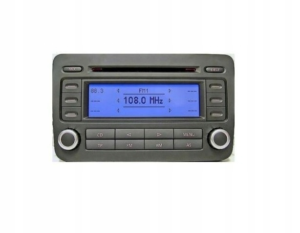 VW RCD300 Fabryczne radio VW Golf V Plus Passat B6 - 10439946851 - oficjalne archiwum Allegro