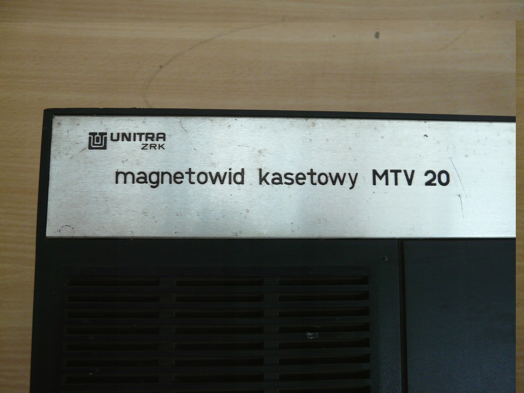 UNITRA ZRK magnetowid kasetowy MTV 20 - 12657349365 - oficjalne ...