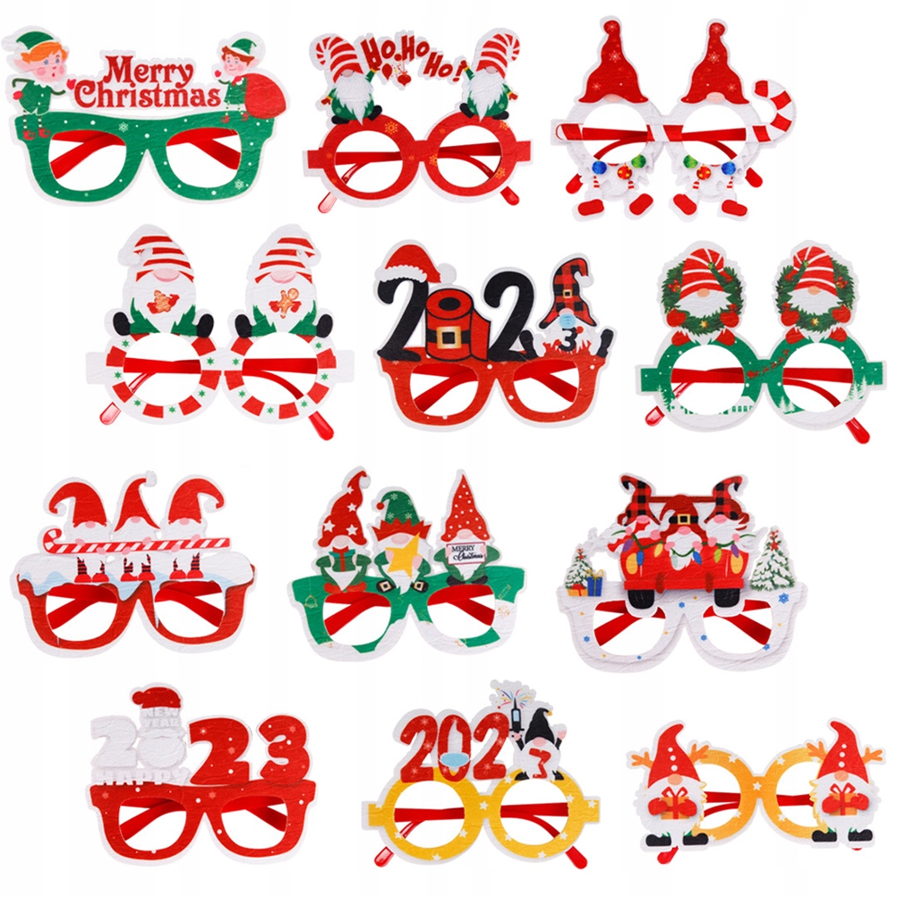 XMAS EYEGLASSES FRAMES 3D CHRISTMAS KIDS' PARTY - 14563606522 ...
