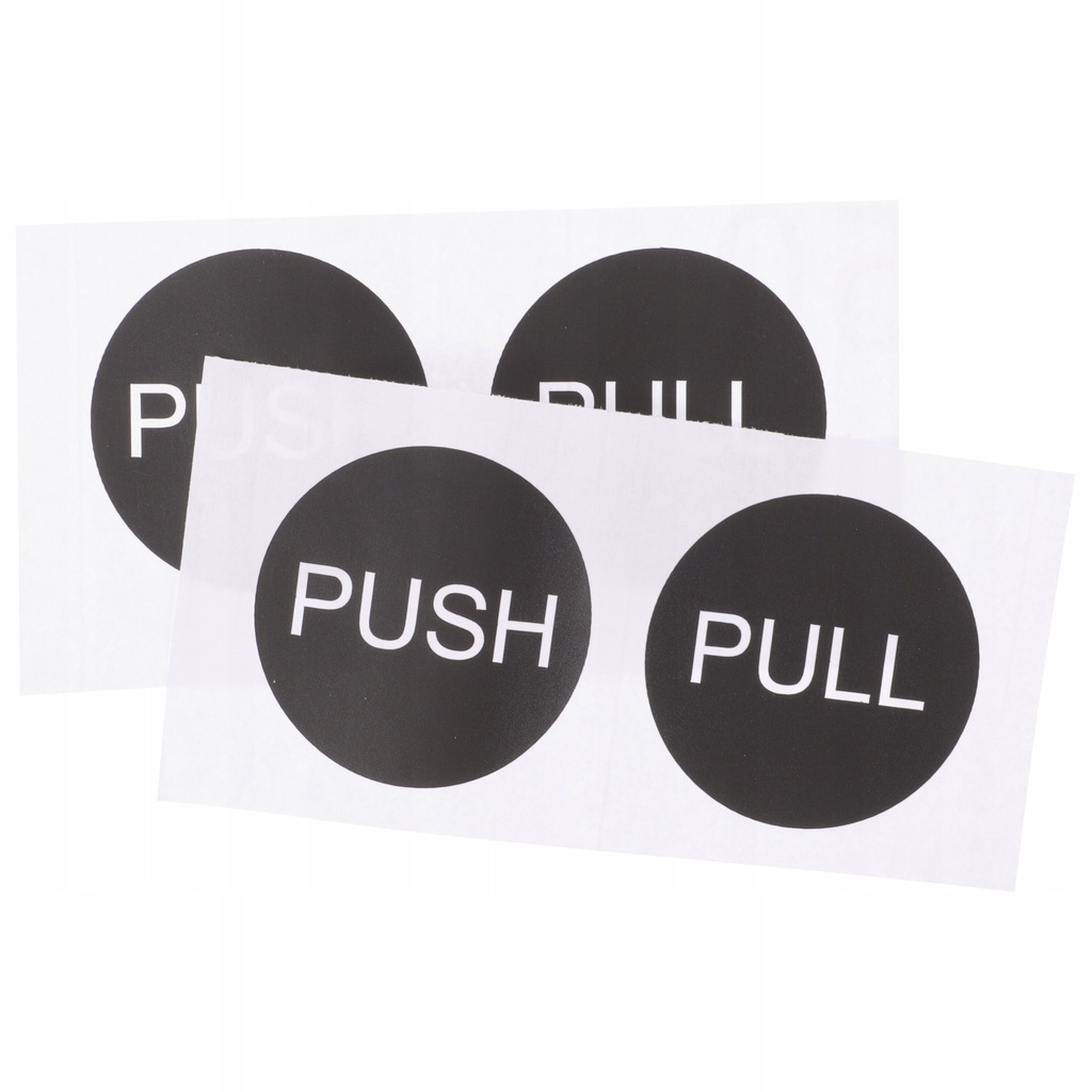 Push and Pull Signs Outdoor Decals Emblems - 15258927803 - oficjalne ...