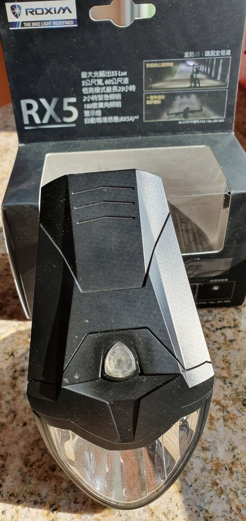Roxim RX5 Premium Lampka rowerowa CREE 55lux - 8452083989 - oficjalne ...