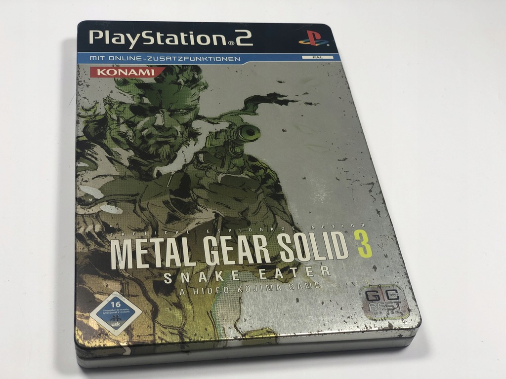 Купить Metal Gear Solid 3 Steelbook PlayStation 2 PS2: отзывы, фото и ...