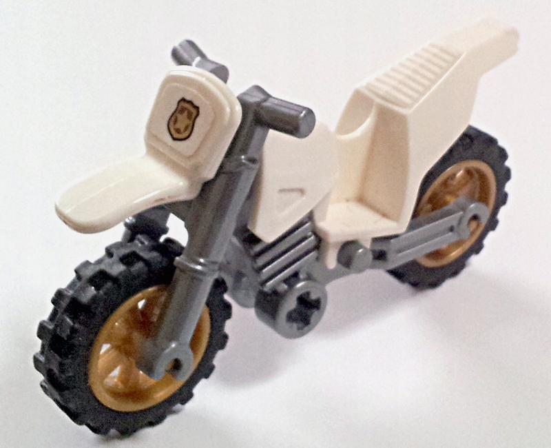 LEGO Policja 50860c04pb01 MOTOR motocykl biały - 13002177856 ...
