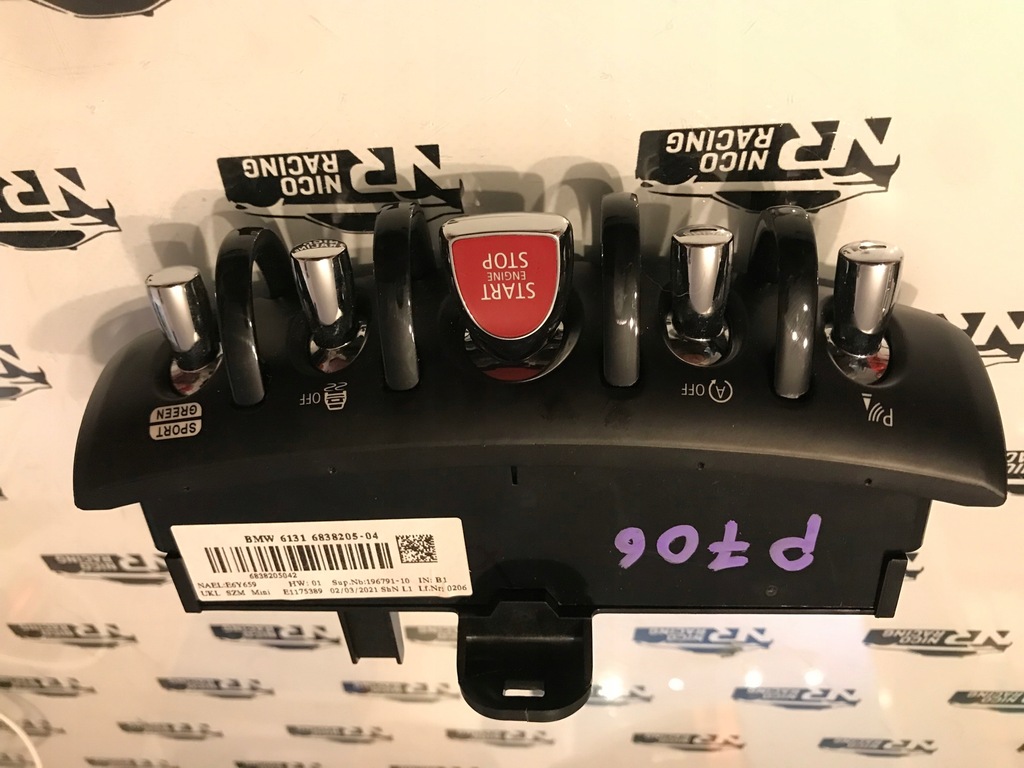 PRZEŁĄCZNIK START STOP MINI F55 F56 F57 6383205 - 13041204425 ...