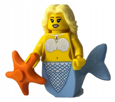 LEGO Minifigures SERIA 9 Syrena 71000 Mermaid - 13413197507 - oficjalne ...