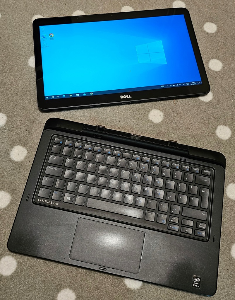 Dell latitude 7350 2 in 1 TABLET 8GB FHD 256GB sprawdź - 14831057551 ...
