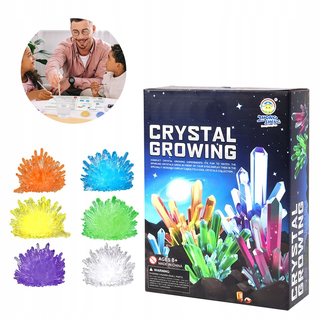 Crystal Growing Lab stwórz własny kryształowy rdze - 12741856939 ...