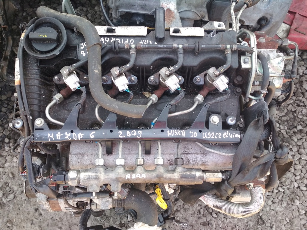 Silnik kompletny Mazda 6 GH 2.2 MZR-CD R2AA 2009 - 14112232282 - oficjalne archiwum Allegro
