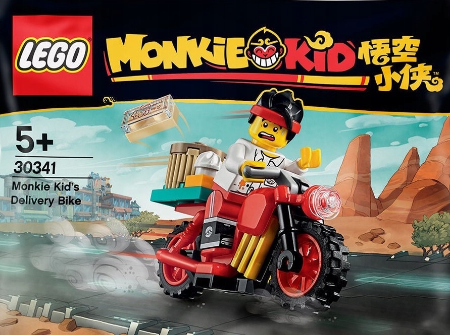 LEGO Monkie Kid 30341 Rower kurierski Monkie Kida - 10198979771 ...