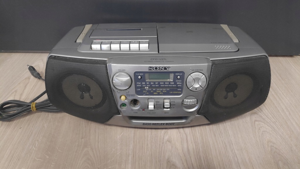 SONY CFD-V27L BoomBox + Gratis - 13171456123 - oficjalne archiwum Allegro