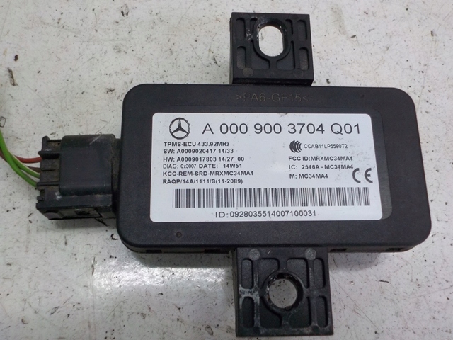 MERCEDES CLA MODUŁ STEROWNIK CIŚNIENIA OPON - 15007433235 - oficjalne ...