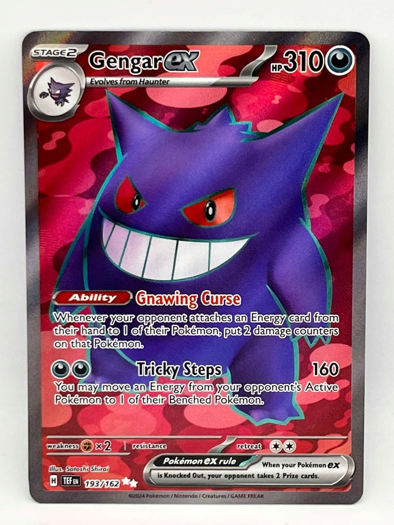 Karty Pokemon Temporal Forces (TEF 193) Gengar ex - 16382968211 ...