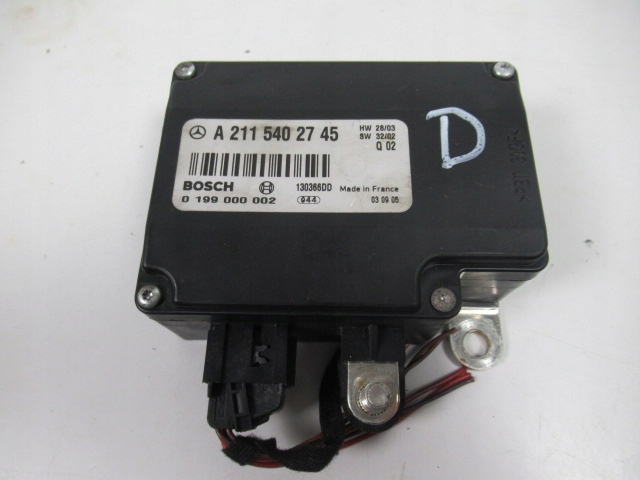 MERCEDES W211 MODUŁ AKUMULATORA A2115402745 - 11093841134 - oficjalne ...