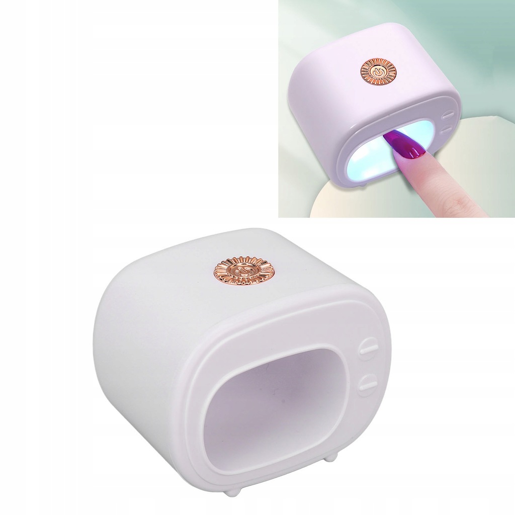 SUSZARKA DO PAZNOKCI PRZENOŚNA MINI LAMPA UV LED - 12850086607 - oficjalne archiwum Allegro