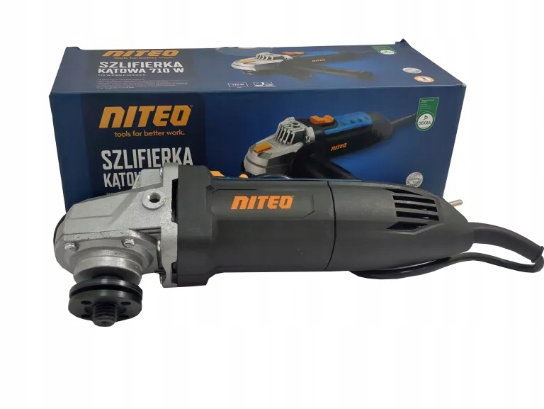 SZLIFIERKA KĄTOWA 125MM REG OBROTÓW 1200W NITEO - 12903451338 - oficjalne archiwum Allegro