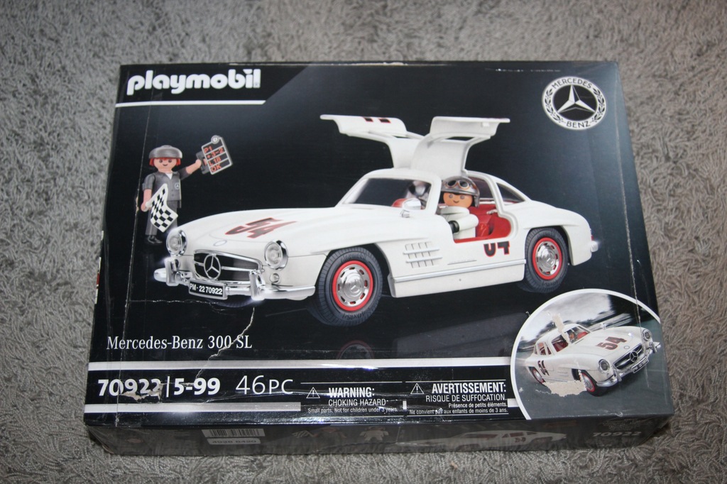 PLAYMOBIL 70922 MERCEDES 300 SL GULLWING - 12915764083 - oficjalne ...