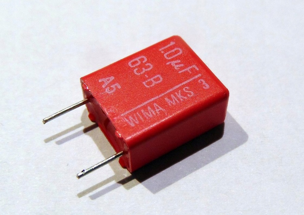 Kondensator 1uF 63V 7.5mm WIMA MKS3 [4szt] - 11423251515 - oficjalne ...