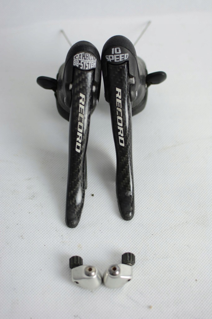 klamkomanetki CAMPAGNOLO RECORD 2x10 ! carbon ! - 7796324437 - oficjalne archiwum Allegro