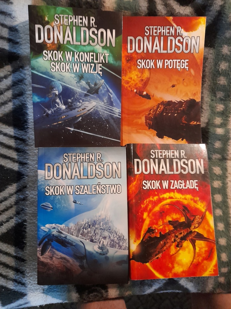 Donaldson Skoki komplet 4 tomy - 10895990025 - oficjalne archiwum Allegro