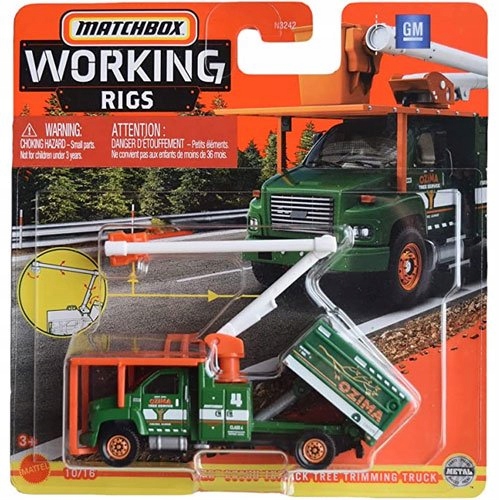 MATCHBOX Working Rigs GMC C8500 TOPKICK TREE TRIMM - 12808215766 ...