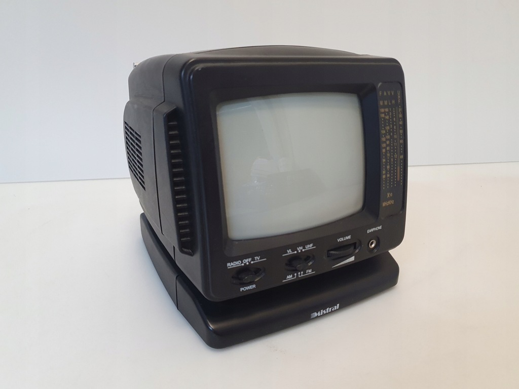 PRZENOŚNY TV MISTRAL 5,5" TV-502R BCM - 12566913245 - oficjalne ...